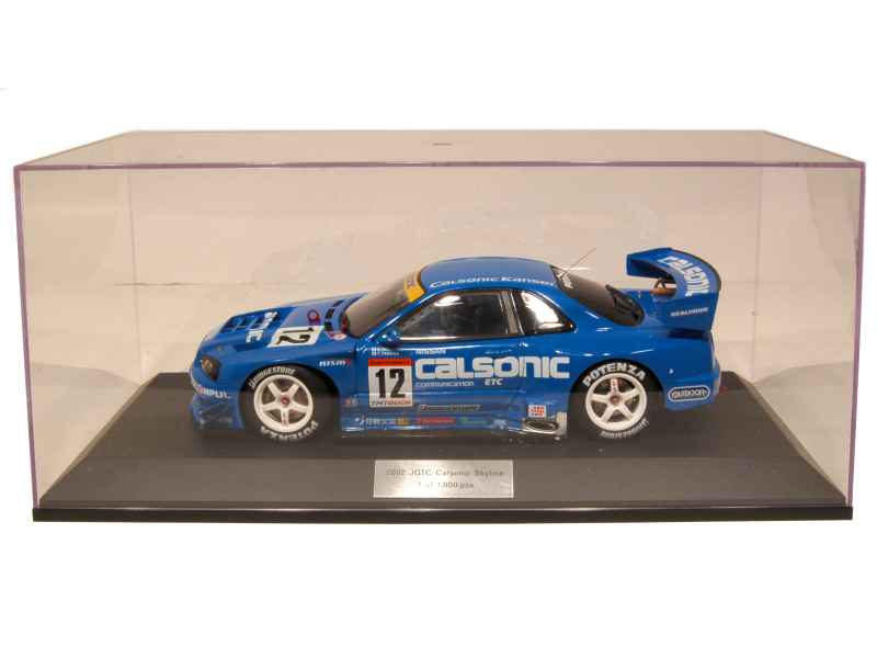 Nissan - Skyline GT-R R34 JGTC 2002 - AUTOart - 1/18 - Autos Miniatures ...