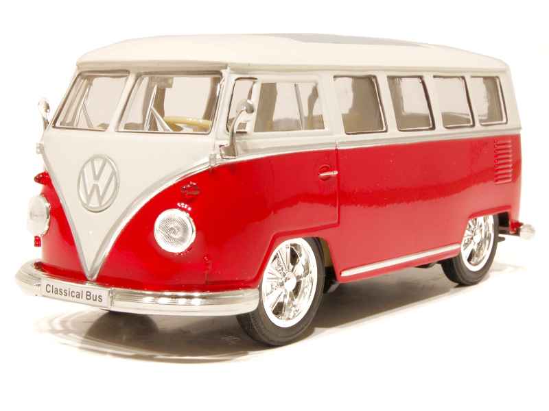 Volkswagen - Combi T1 Custom 1962 - Welly - 1/24 - Autos Miniatures Tacot