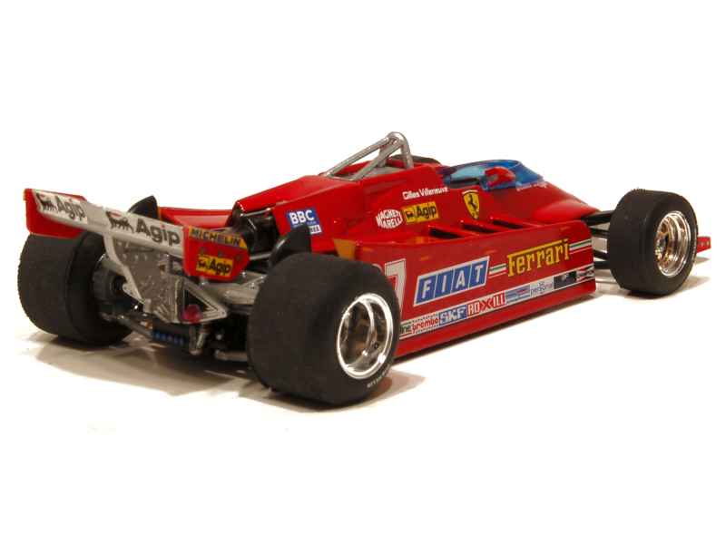 Ferrari - 126 CX USA GP 1981 - Brumm - 1/43 - Autos Miniatures Tacot