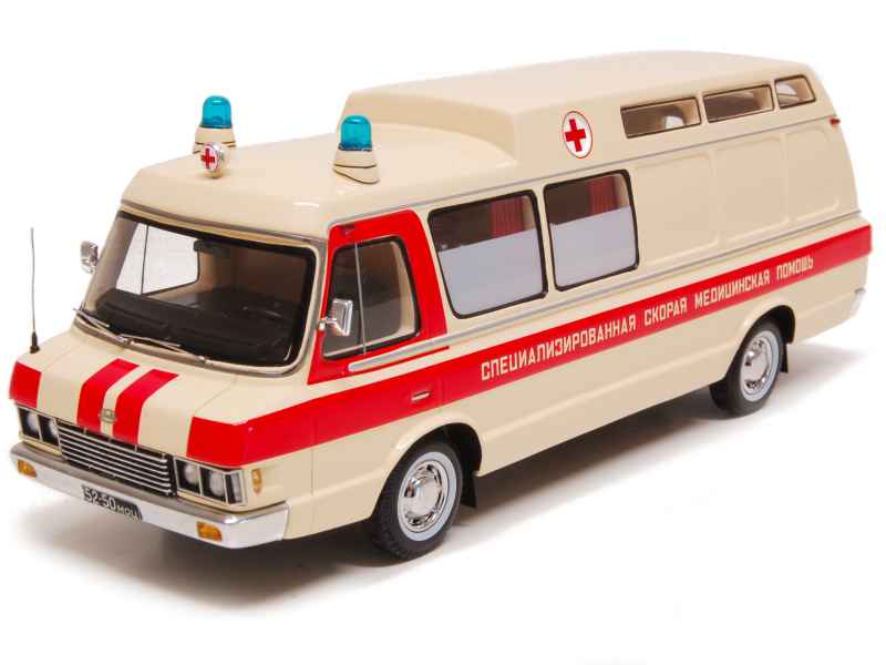 Zil - 119 A Ambulance - DIP Models - 1/43 - Autos Miniatures Tacot