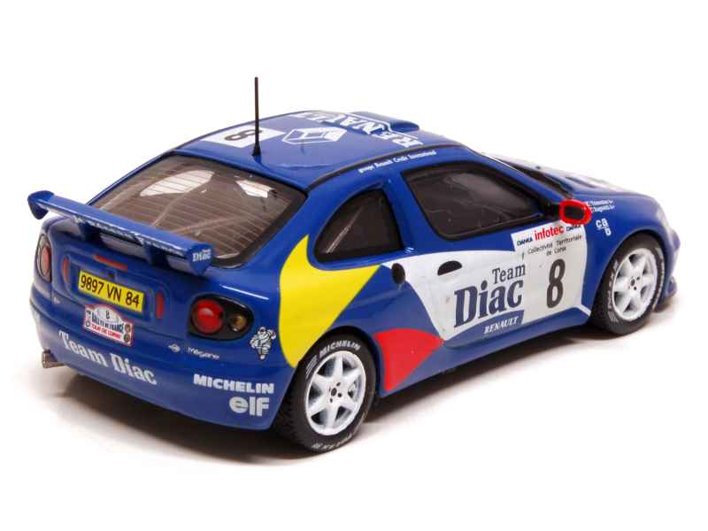 Renault - Megane Maxi Tour de Corse 1996 - Modèle Presse - 1/43 - Autos ...
