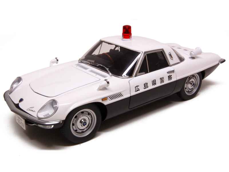 Mazda - Cosmo Sport Police 1967 - AUTOart - 1/18 - Autos Miniatures Tacot