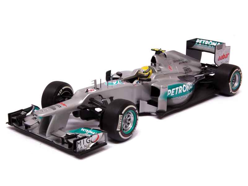 Mercedes - AMG W03 China GP 2012 - Minichamps - 1/18 - Autos Miniatures ...