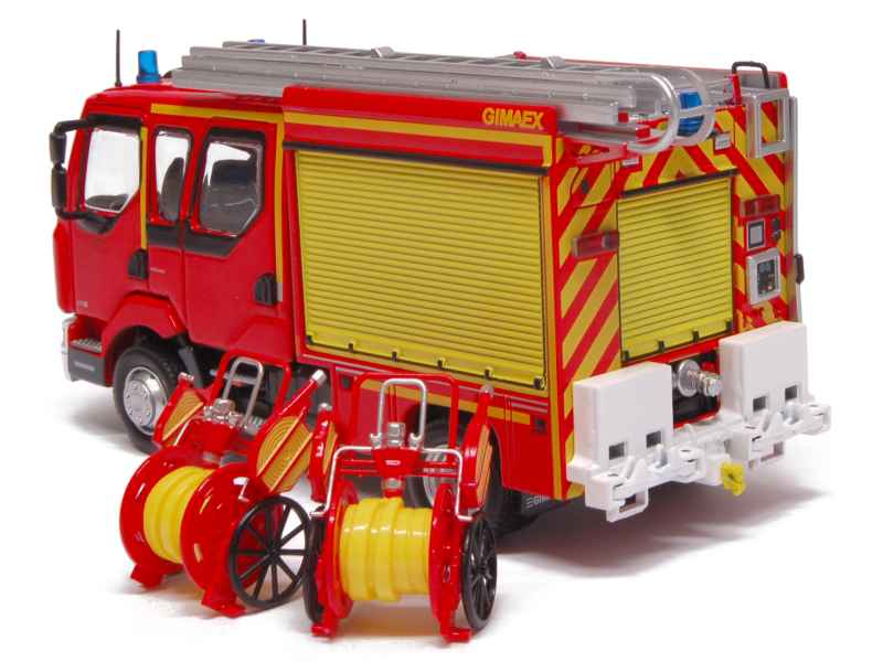 Renault - Midlum 220 Double Cabine FPTL Gimaex - Eligor - 1/43 - Autos ...