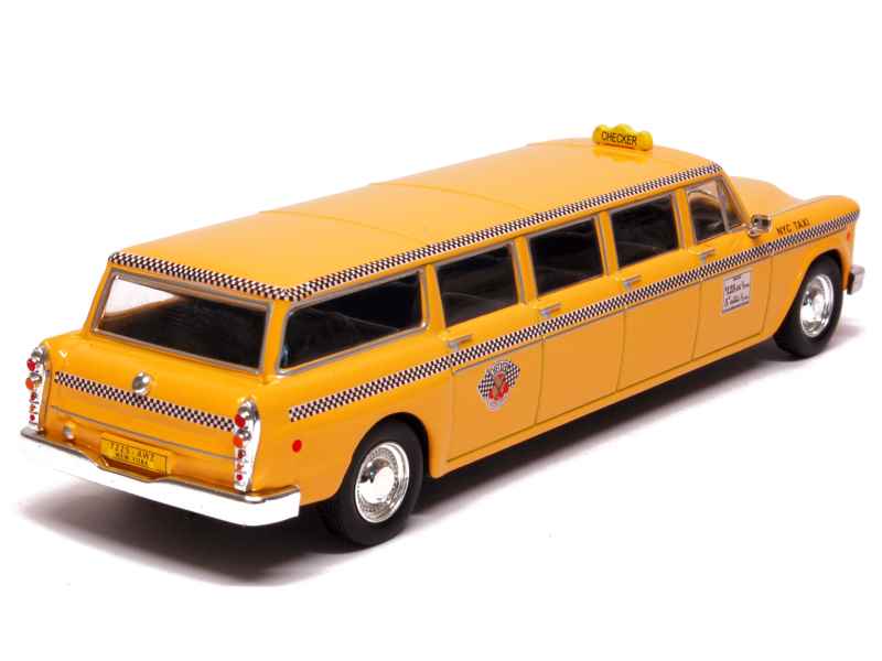 Checker - Aérobus Taxi 1974 - Modèle Presse - 1/43 - Autos Miniatures Tacot