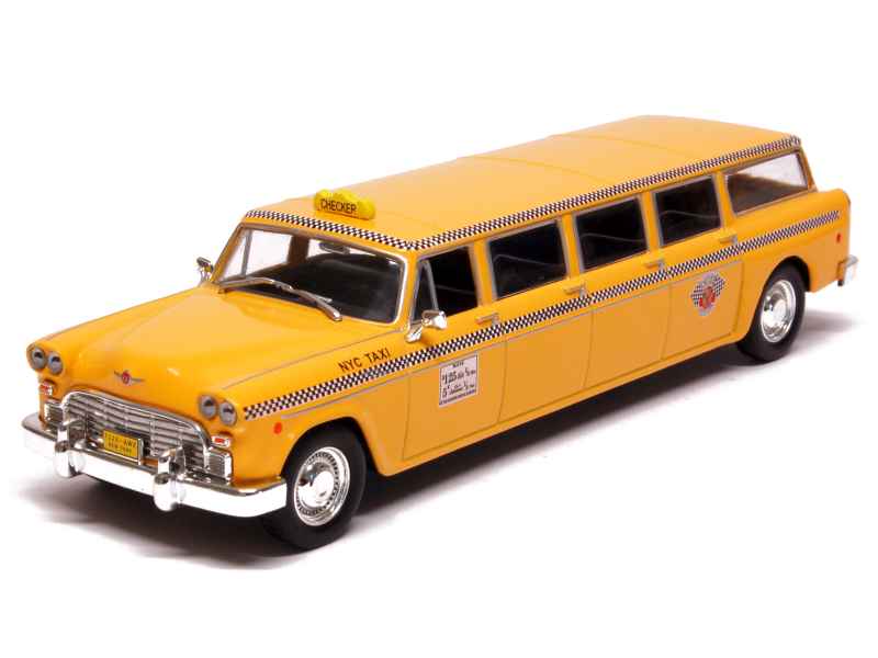 Checker - Aérobus Taxi 1974 - Modèle Presse - 1/43 - Autos Miniatures Tacot