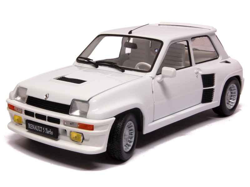 Renault - R5 Turbo All White - Universal Hobbies - 1/18 - Autos ...
