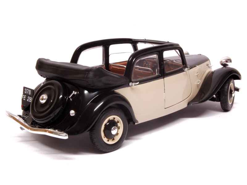 Citroën - Traction 11CV Découvrable 1938 - Solido - 1/18 - Autos Miniatures Tacot
