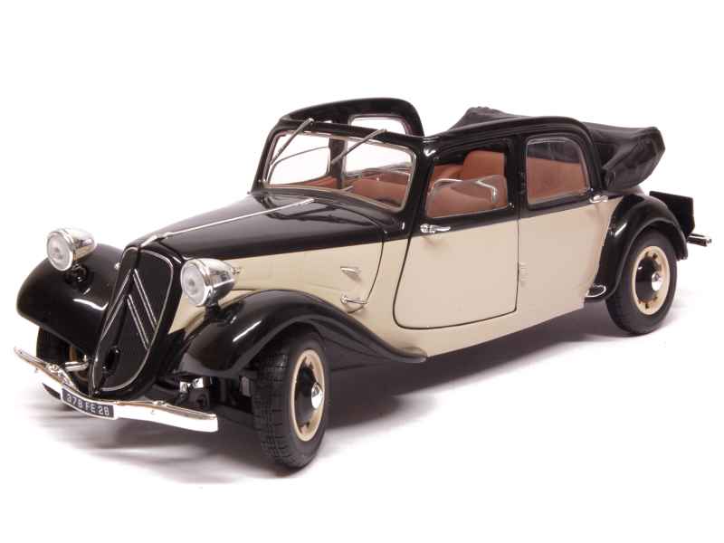 Citroën - Traction 11CV Découvrable 1938 - Solido - 1/18 - Autos Miniatures Tacot