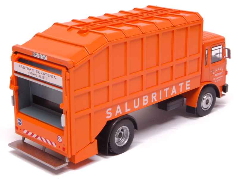 Saviem - Roman 10.215 Benne Ordure 1975 - Modèle Presse - 1/43 - Autos ...