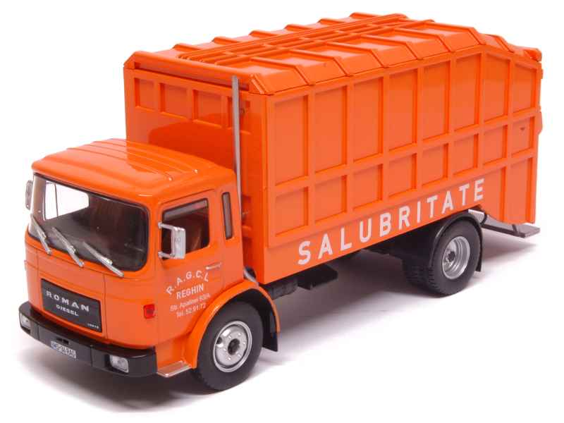 Saviem - Roman 10.215 Benne Ordure 1975 - Modèle Presse - 1/43 - Autos ...