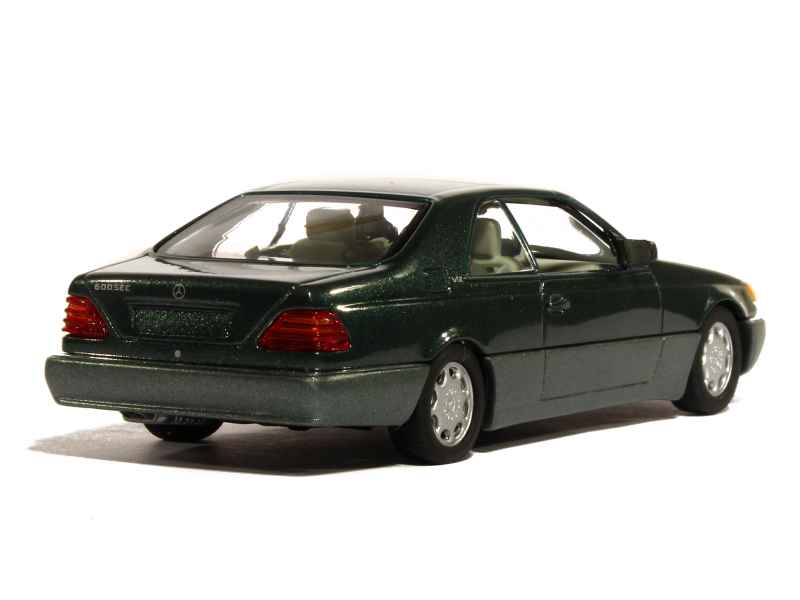 Mercedes - 600 SEC/ C140 1992 - Minichamps - 1/43 - Autos Miniatures Tacot