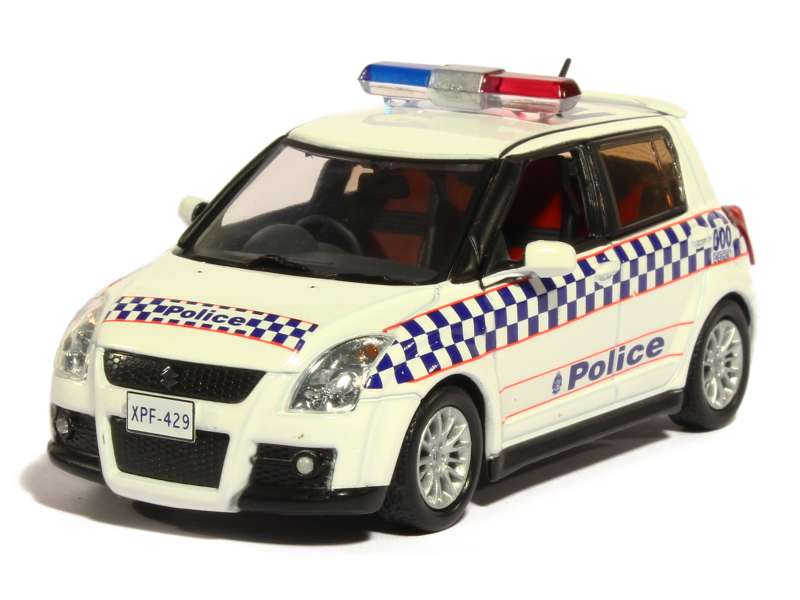 Suzuki - Swift Sport Police 2010 - J-collection - 1/43 - Autos ...