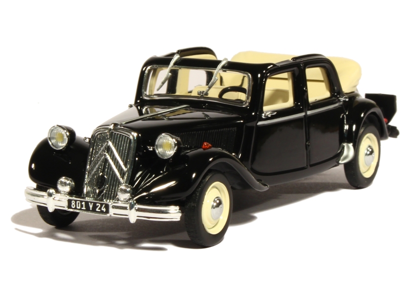 Citroën - Traction 15/6 Découvrable EDM 1949 - Norev - 1/43 - Autos Miniatures Tacot