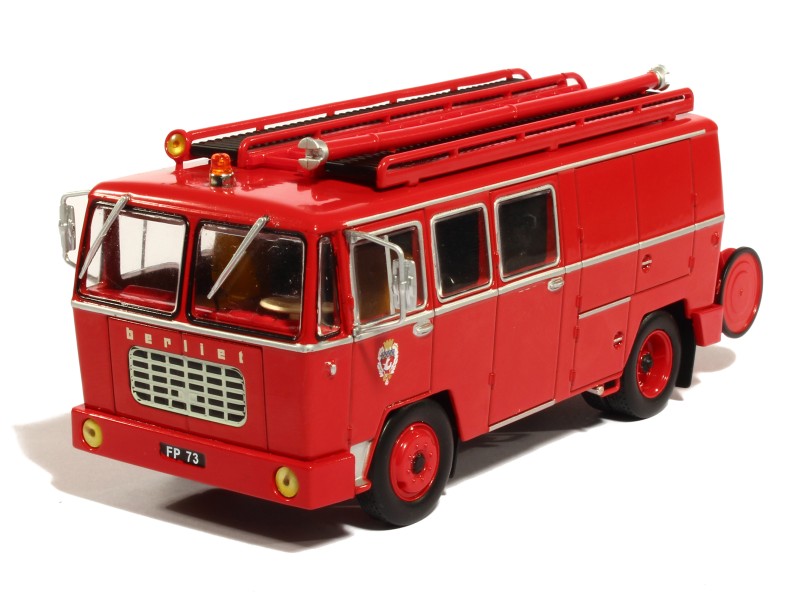 Berliet - GAK 70 Fourgon Pompiers 1970 - Modèle Presse - 1/43 - Autos ...