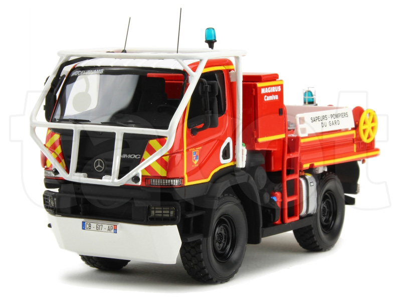Mercedes - Unimog U20 Magirus Camiva CCF - Alerte - 1/43 - Autos ...