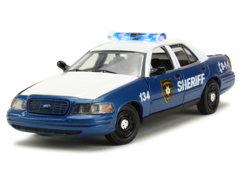 Ford - Crown Victoria Police Interceptor 2001 - Greenlight - 1/43 ...
