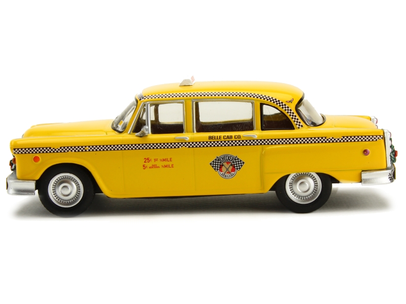 Checker - Cab Taxi Scrooged 1978 - Greenlight - 1/43 - Autos Miniatures ...