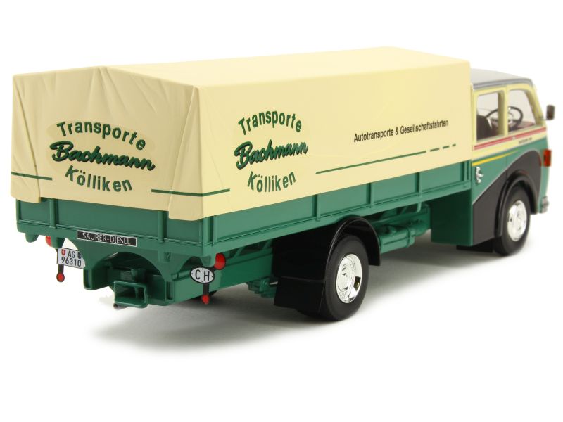 Saurer - 3C-H Double Cabine Bâché 1951 - Schuco - 1/43 - Autos Miniatures Tacot