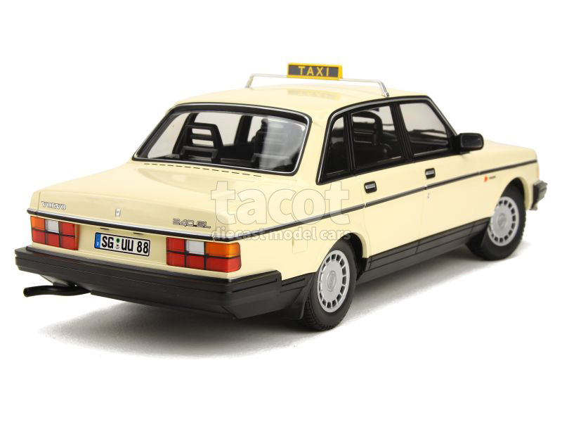Volvo - 240 GL Taxi 1986 - Minichamps - 1/18 - Autos Miniatures Tacot