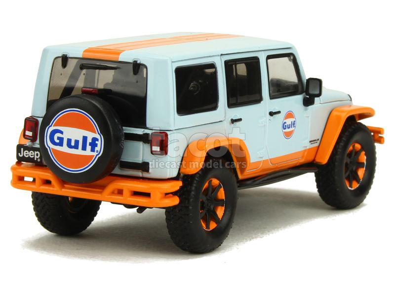 Jeep - Wrangler Unlimited Gulf 2015 - Greenlight - 1/43 - Autos ...