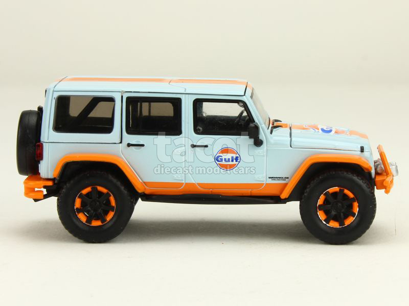 Jeep - Wrangler Unlimited Gulf 2015 - Greenlight - 1/43 - Autos ...