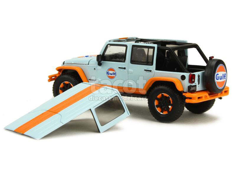 Jeep - Wrangler Unlimited Gulf 2015 - Greenlight - 1/43 - Autos ...