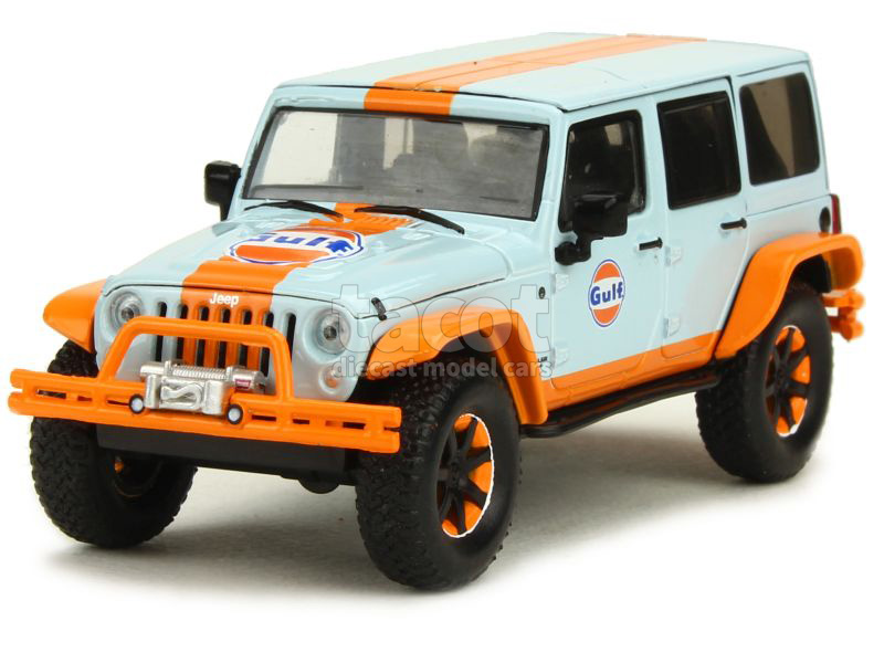 Jeep - Wrangler Unlimited Gulf 2015 - Greenlight - 1/43 - Autos ...