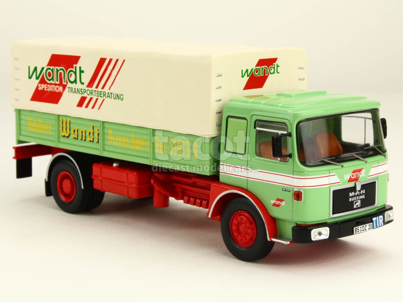 MAN - Bussing 19.320 Porteur 1975 - IXO - 1/43 - Autos Miniatures Tacot
