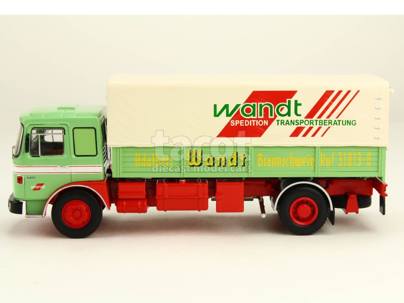 MAN - Bussing 19.320 Porteur 1975 - IXO - 1/43 - Autos Miniatures Tacot