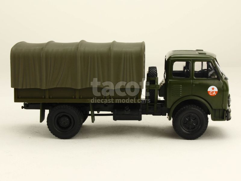 MAZ - 500V Bâché - Modèle Presse - 1/43 - Autos Miniatures Tacot