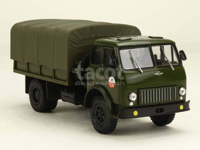 MAZ - 500V Bâché - Modèle Presse - 1/43 - Autos Miniatures Tacot