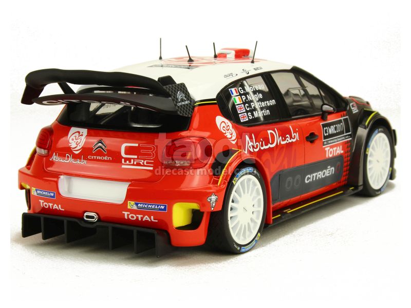 Citroën - C3 WRC Présentation 2017 - Norev - 1/18 - Autos Miniatures Tacot