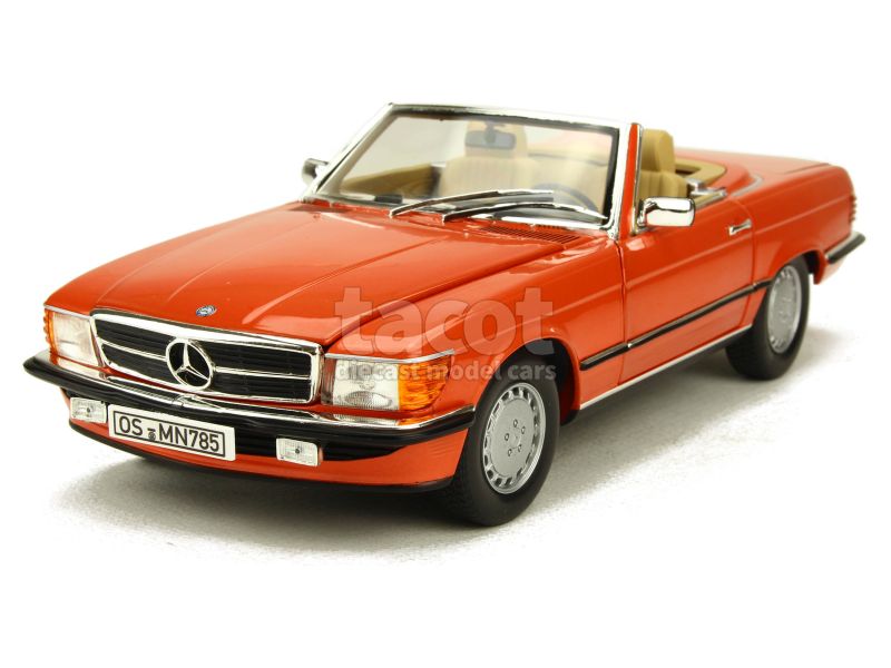 Mercedes - 300 SL/ R107 Cabriolet 1986 - Norev - 1/18 - Autos ...