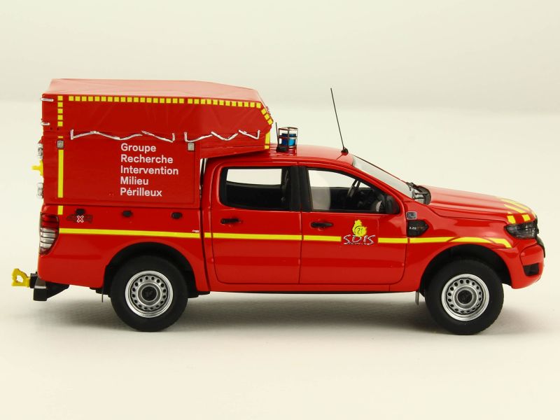 Ford - Ranger Pick-Up Pompiers 2016 - Alarme - 1/43 - Autos Miniatures ...