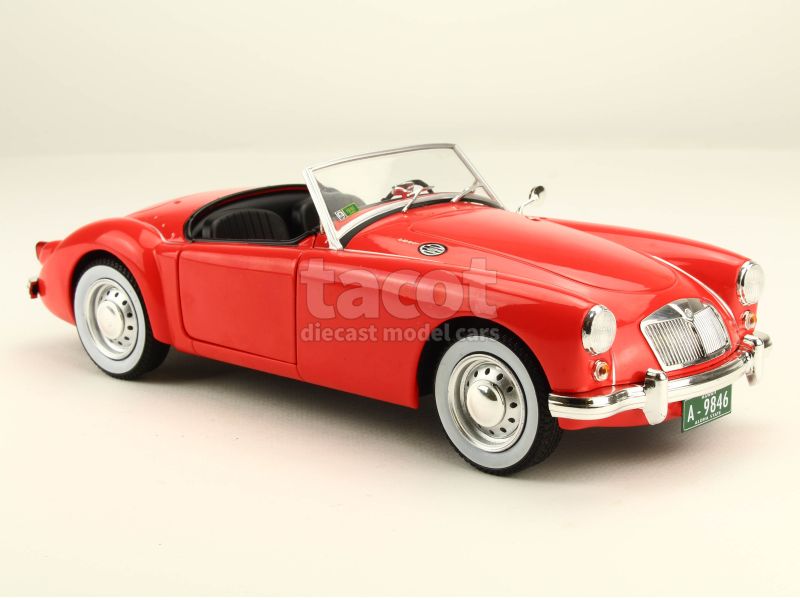 MG - MGA MKI 1600 Roadster 1959 - Greenlight - 1/18 - Autos Miniatures ...
