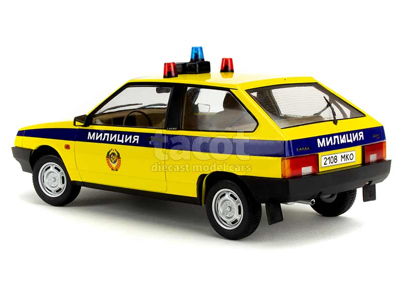 Lada - Samara 3 Doors Police 1986 - KK Scale Models - 1/18 - Autos ...