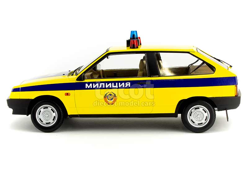 Lada - Samara 3 Doors Police 1986 - KK Scale Models - 1/18 - Autos ...