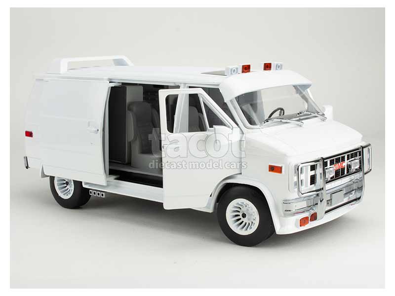 GMC - Vandura Van 1983 - Greenlight - 1/18 - Autos Miniatures Tacot