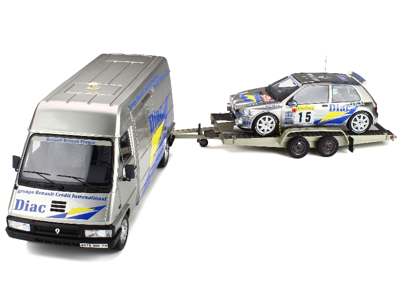 Renault - Master Rally/ Clio Maxi Monte-Carlo 1995 - Ottomobile - 1/18 ...