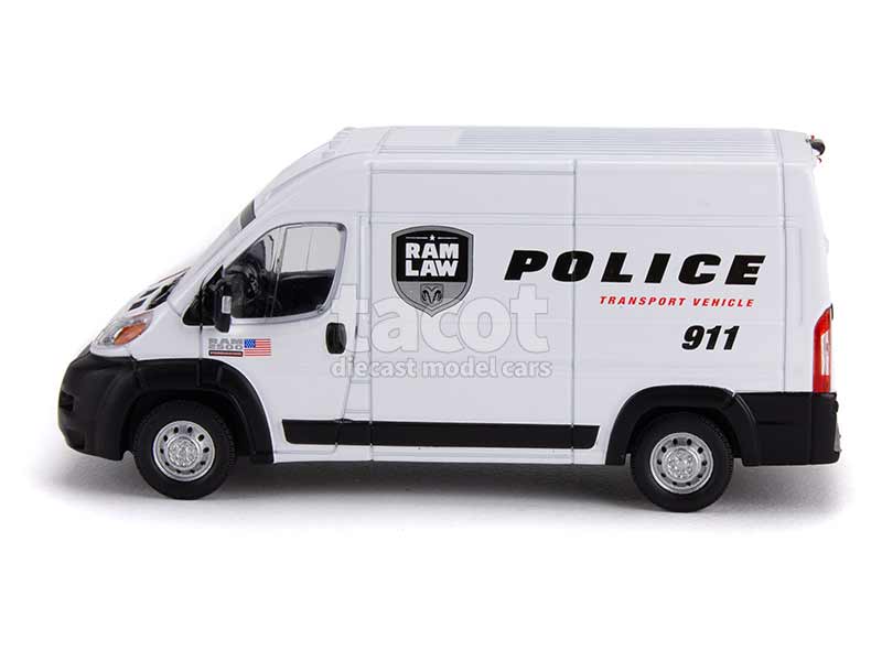 Dodge - Ram Promaster Police 2018 - Greenlight - 1/43 - Autos ...