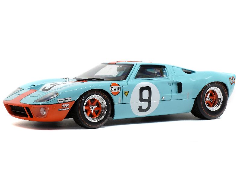 Ford Gt40 Mki Le Mans 1968 Solido 1 18 Autos Miniatures Tacot