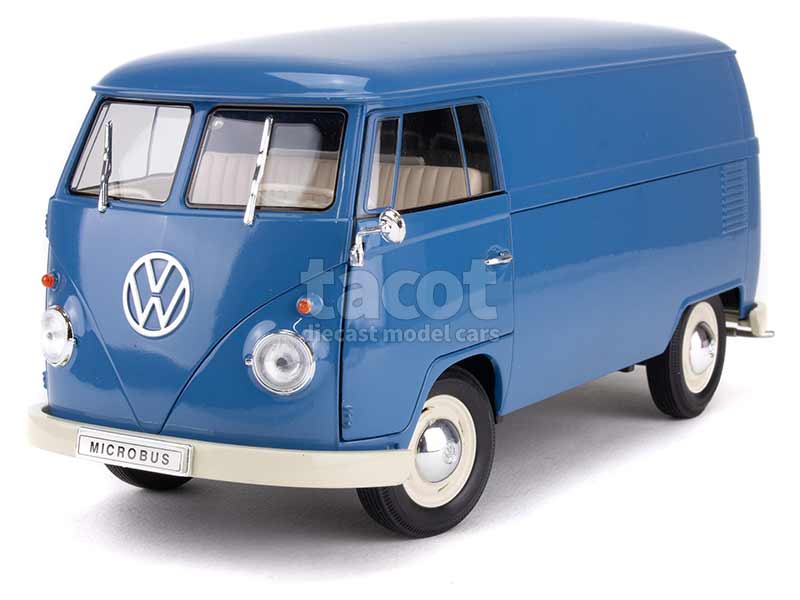 Volkswagen - Combi T1 Fourgon 1963 - Welly - 1/18 - Autos Miniatures Tacot