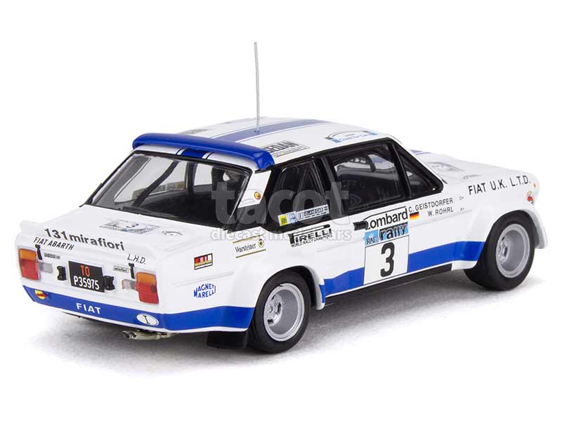 Fiat - 131 Abarth RAC Rally 1979 - IXO - 1/43 - Autos Miniatures Tacot
