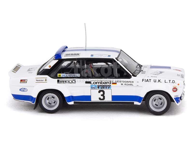 Fiat - 131 Abarth RAC Rally 1979 - IXO - 1/43 - Autos Miniatures Tacot