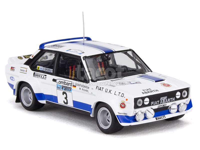 Fiat - 131 Abarth RAC Rally 1979 - IXO - 1/43 - Autos Miniatures Tacot