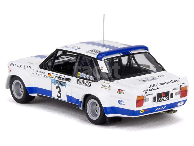Fiat - 131 Abarth RAC Rally 1979 - IXO - 1/43 - Autos Miniatures Tacot