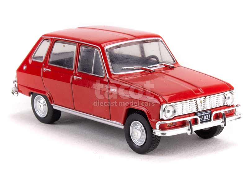 Renault - R6 Argentina 1969 - Modèle Presse - 1/43 - Autos Miniatures Tacot