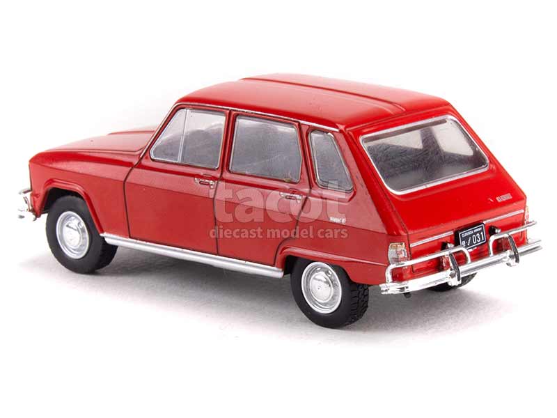 Renault - R6 Argentina 1969 - Modèle Presse - 1/43 - Autos Miniatures Tacot