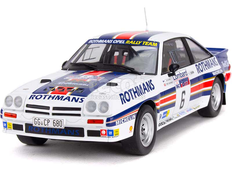 Opel - Manta 400 RAC Rally 1983 - IXO - 1/18 - Autos Miniatures Tacot